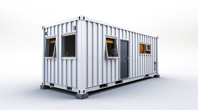 White Storage Warehouse with Boxes Warehouse White Storage Warehouse ...