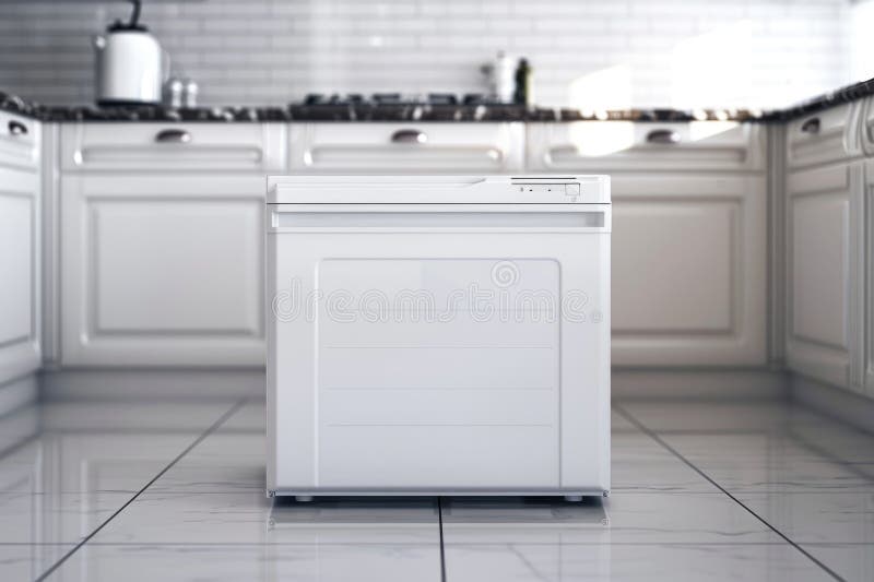 White Stove Sits Kitchen Next Counter Stock Photos - Free & Royalty ...