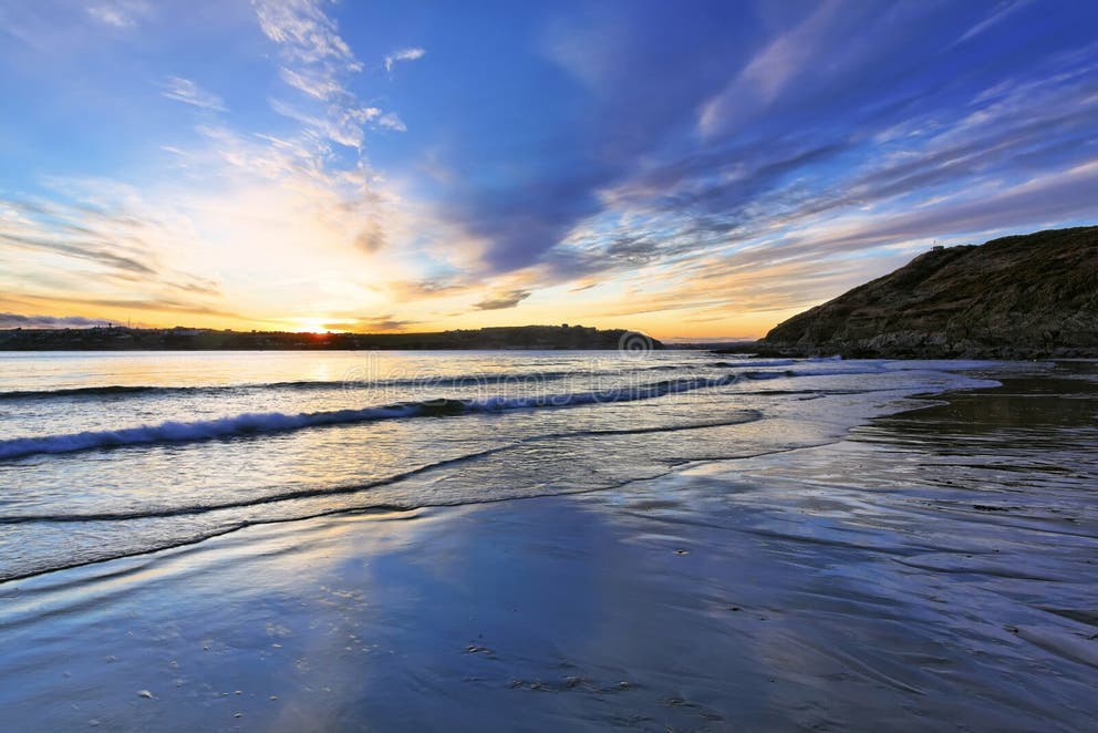 White Strand stock photo. Image of sunrise, peaceful - 13389080