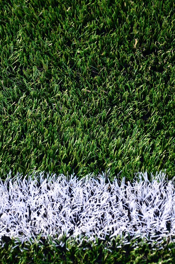 White Stripe On A Bright Green Artificial Grass Soccer Fiel Stock Image ... White Stripe On A Bright Green Artificial Grass Soccer Fiel Stock Image ...