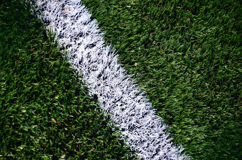 White Stripe on a Bright Green Artificial Grass Soccer Fiel Stock Image ... White Stripe on a Bright Green Artificial Grass Soccer Fiel Stock Image ...