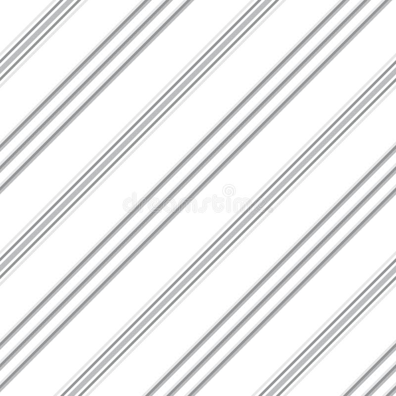 White Stripe Seamless Pattern Background in Diagonal Style Stock Vector ...