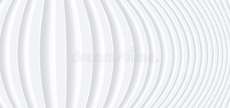 White Striped Pattern Background, 3D Lines Pattern Design Stock Vector ...