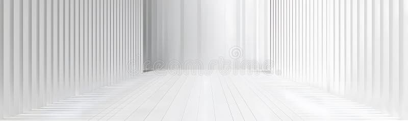 White Striped Wall Background Minimalist Interior Design Stock ...