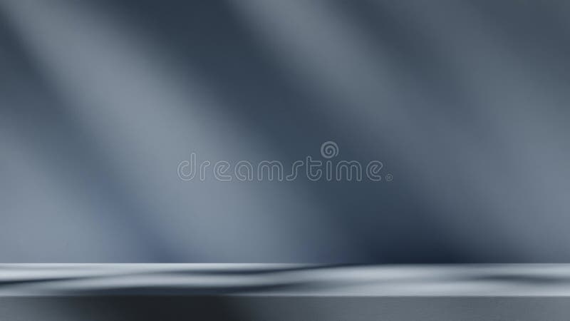 White Studio Background with Moving Spotlight on Stage Podium. Modern ...