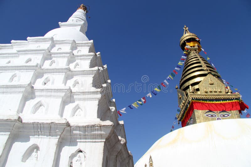 White stupa stock photo. Image of travel, local, landmark - 39533556
