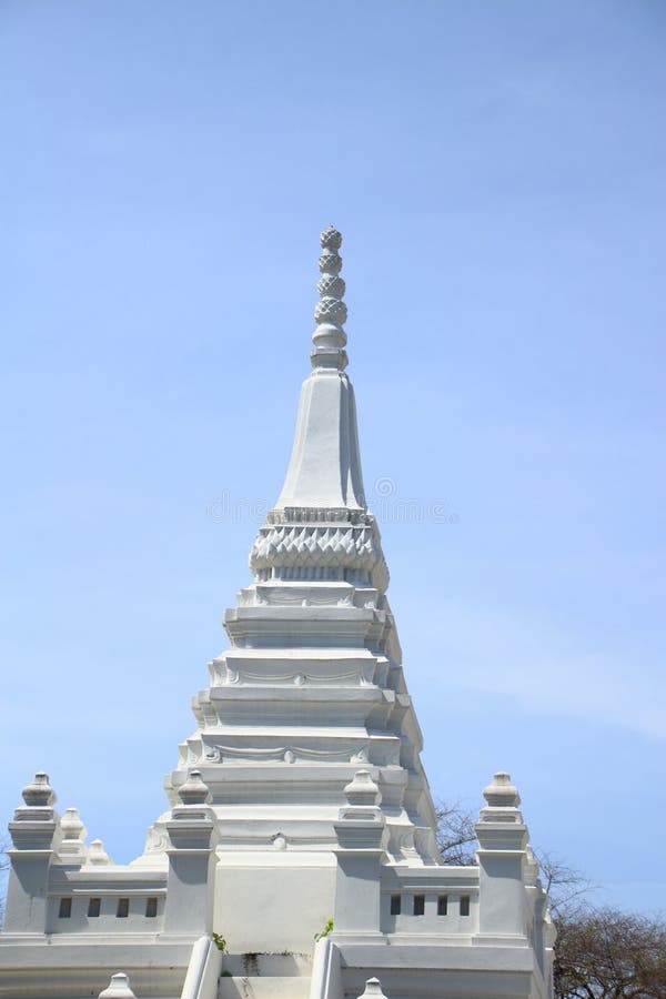 White stupa stock photo. Image of ancient, asian, background - 40600114