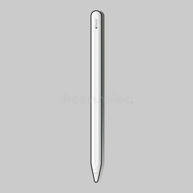 White stylus pen for ipad stock photo. Image of white - 240336054