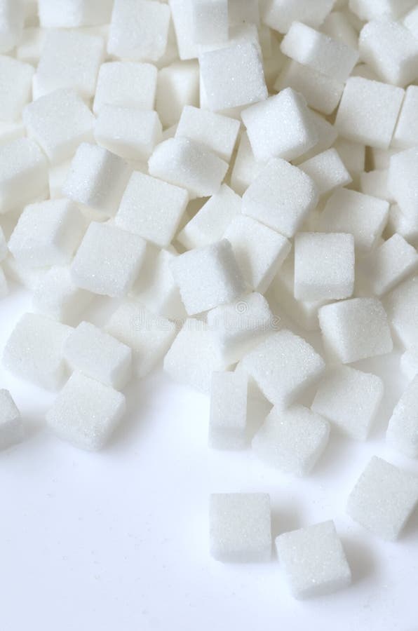 White sugar cubes stock image. Image of cube, sweet, square - 65505155