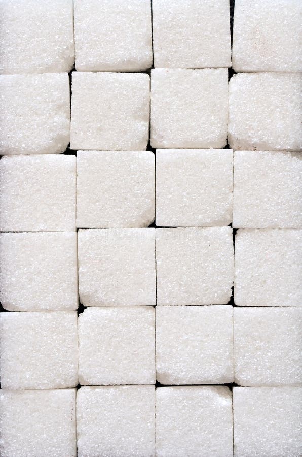 White sugar cubes stock image. Image of detail, closeup - 65505217