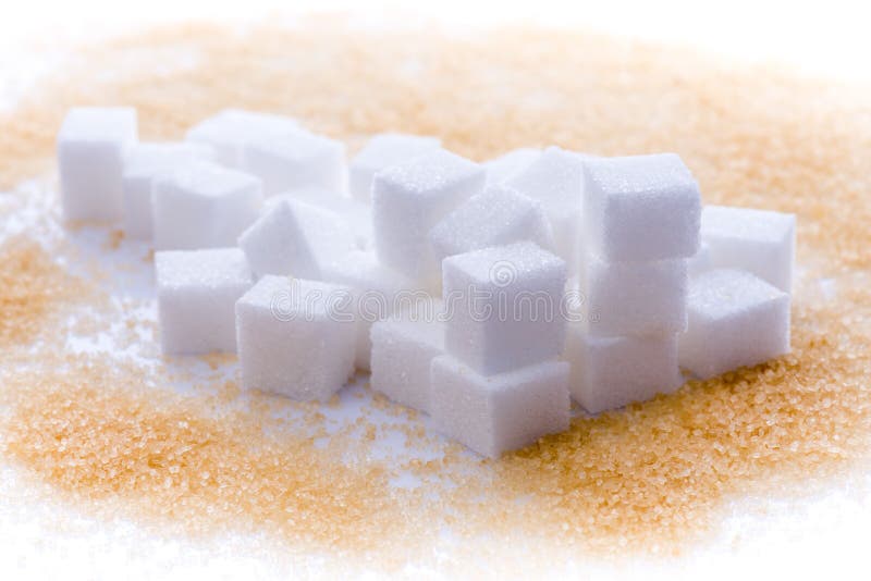 White sugar cubes stock image. Image of granulated, white - 64917355
