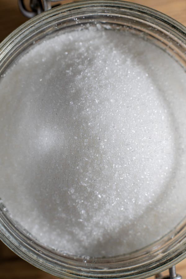 White Sugar in Particles Super Close Up, Macro Stock Image - Image of ...