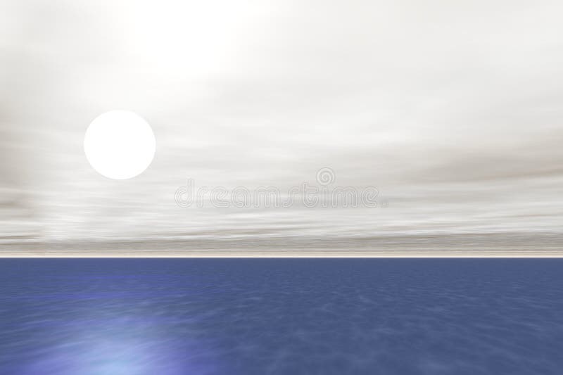 White Sun stock illustration. Illustration of high, pretty - 18416342