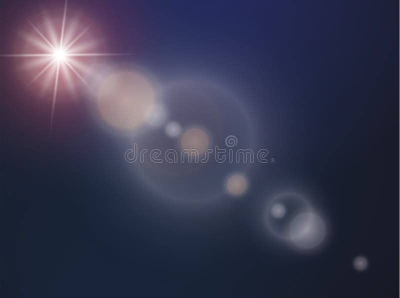 White Sunlight light stock vector. Illustration of abstract - 129208737