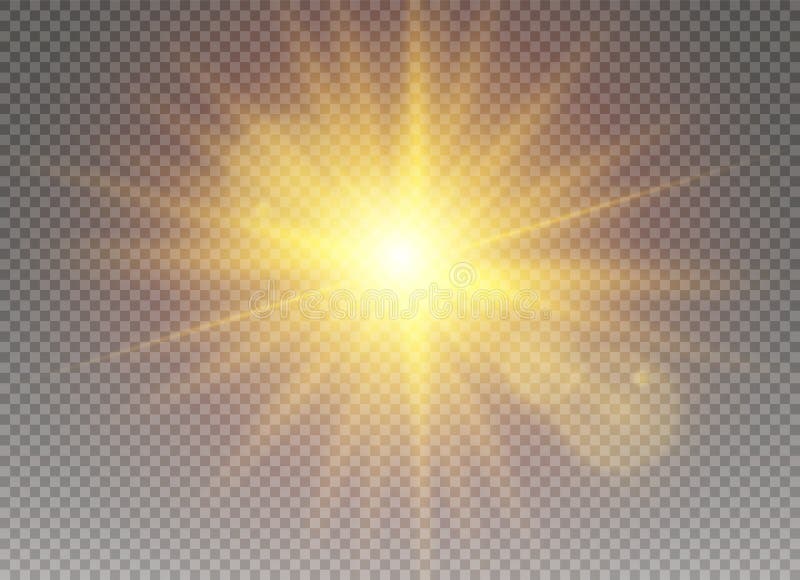 White Sunlight light stock vector. Illustration of festive - 130826120