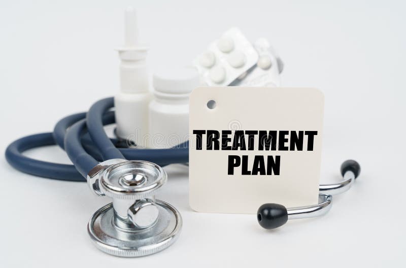 On a White Surface, Medicines, a Stethoscope and Writing Paper with the ...