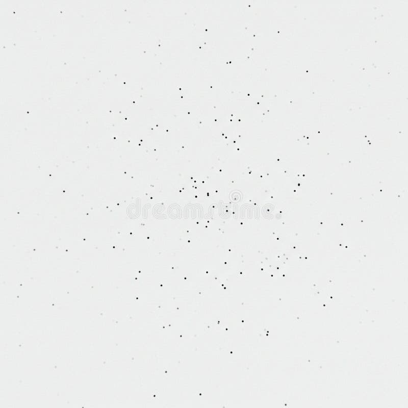 White Surface with Scattered Small Black Dots. the Dots Vary in Spacing ...