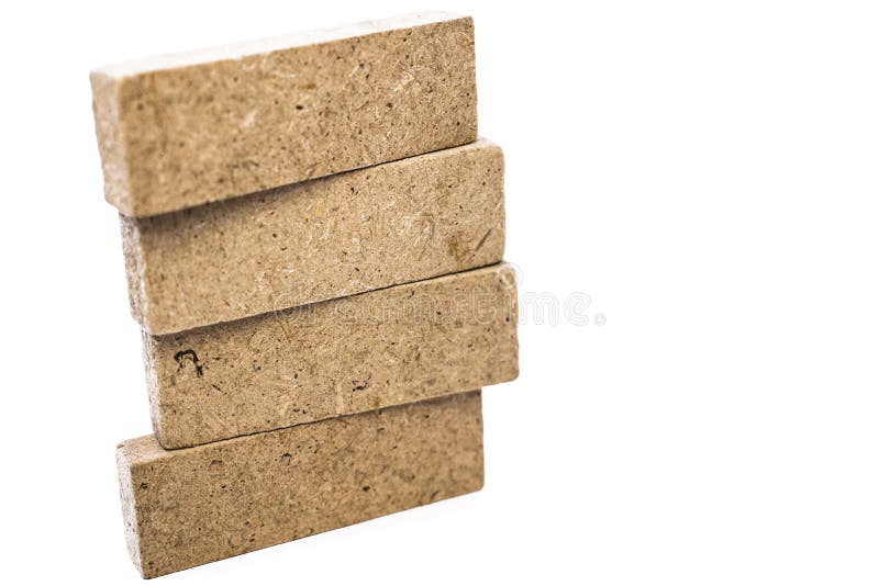 On the White Surface There is a Tower Made Up of Isolated Wooden ...