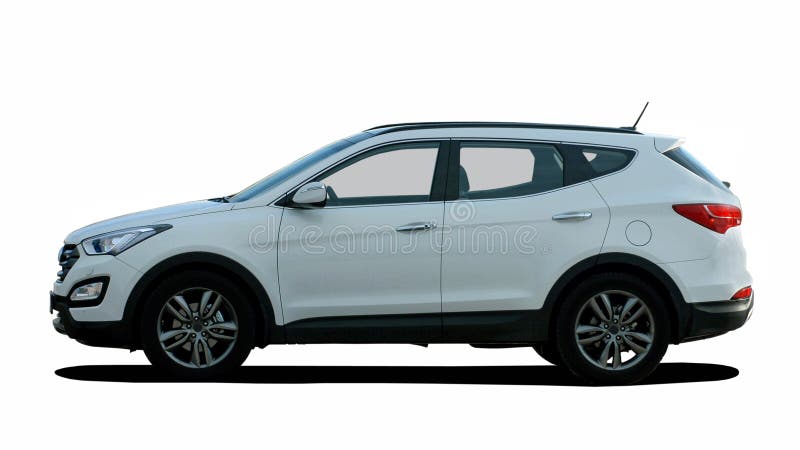 Luxury SUV rear view stock photo. Image of landscape, automobile - 7929226