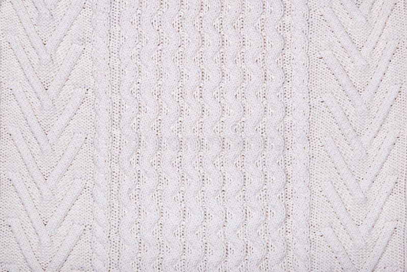 White Sweater Knit Textured Background. Stock Photo - Image of empty ...