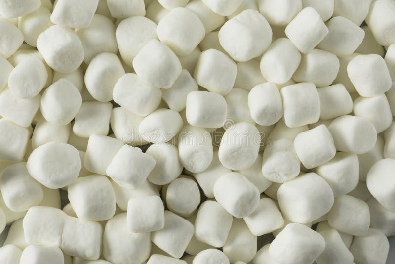 White Sweet Mini Marshmallows Stock Photo - Image of chewy, candy: 96940596