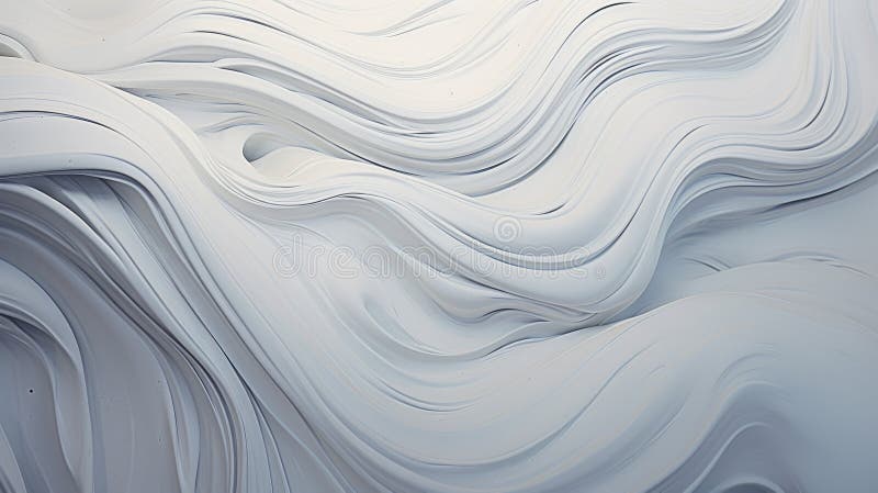 Creating Abstract Patterns with White Wavy Waves: a Guide Stock ...