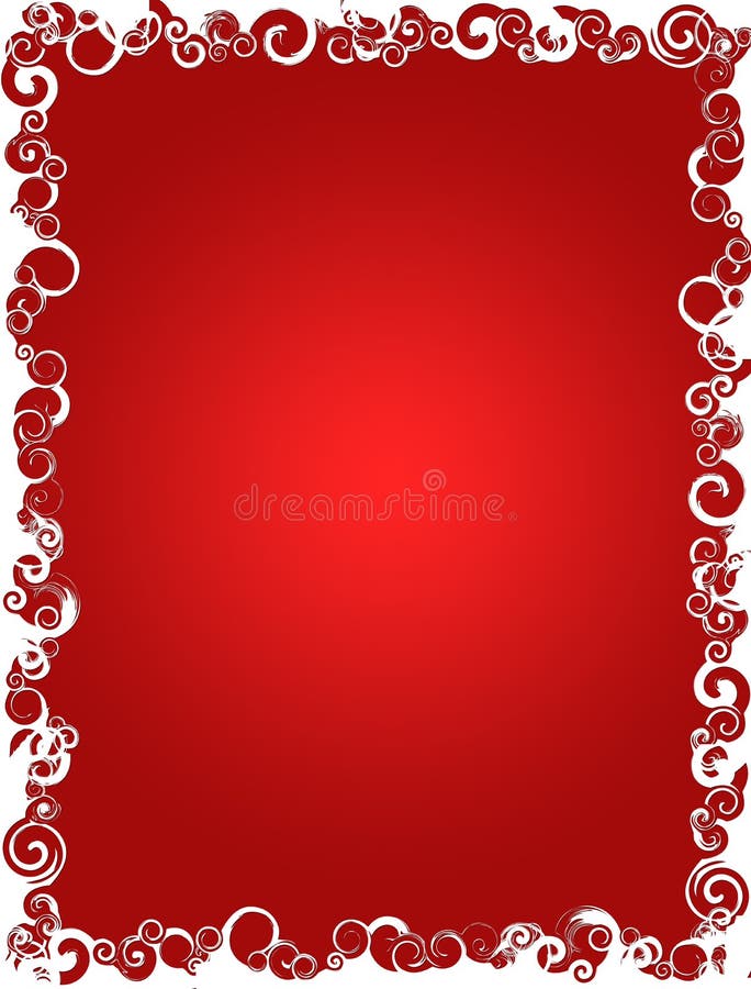 White swirl border stock illustration. Illustration of crystal - 17542401