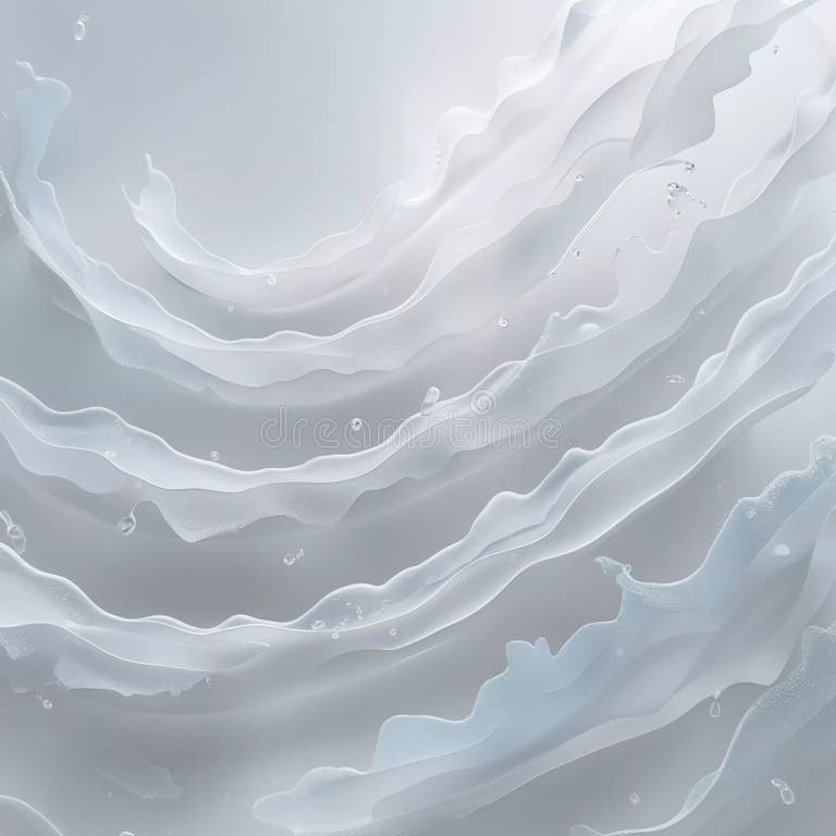 A White Swirl of Liquid is Prominently Displayed in the Center of the ...