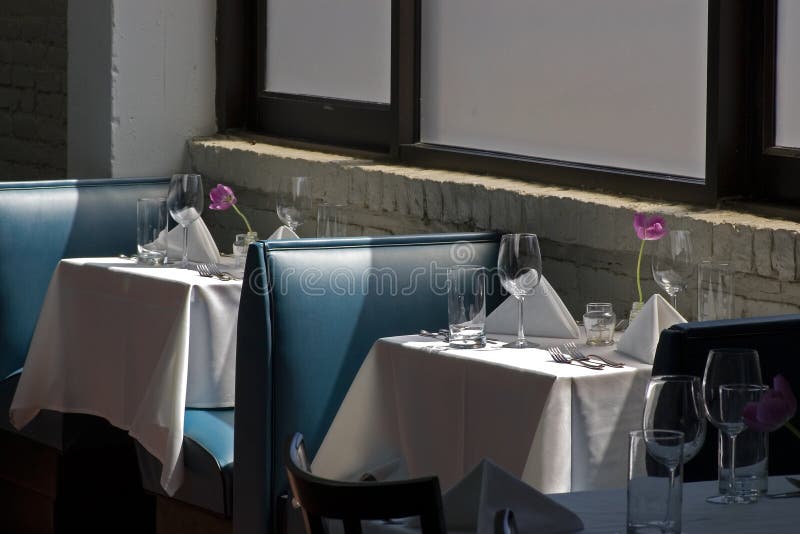 White Table Cloth Restaurant Stock Image - Image of clothes, restaurant ...