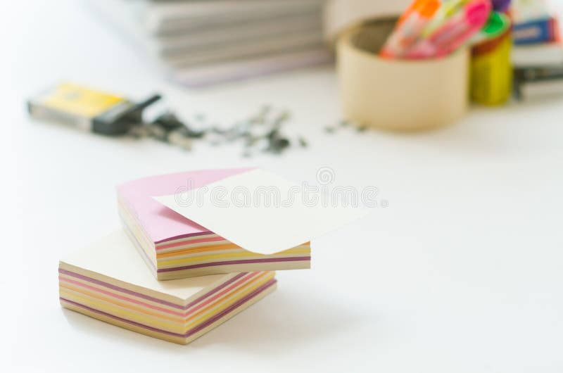 422 Blank Sticky Notes Block Stock Photos - Free & Royalty-Free Stock ...