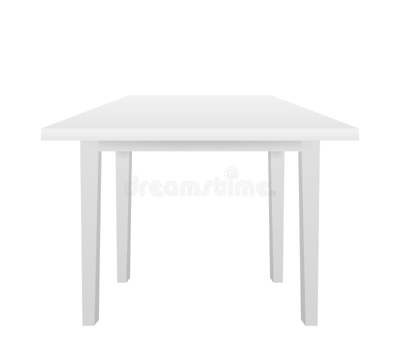 White Table, Platform, Stand. Template for Object Presentation Stock ...