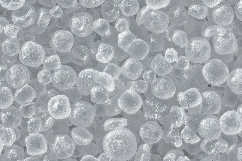 White Table Salt Crystals Under Microscope, Image Width 9mm, Abstract ...