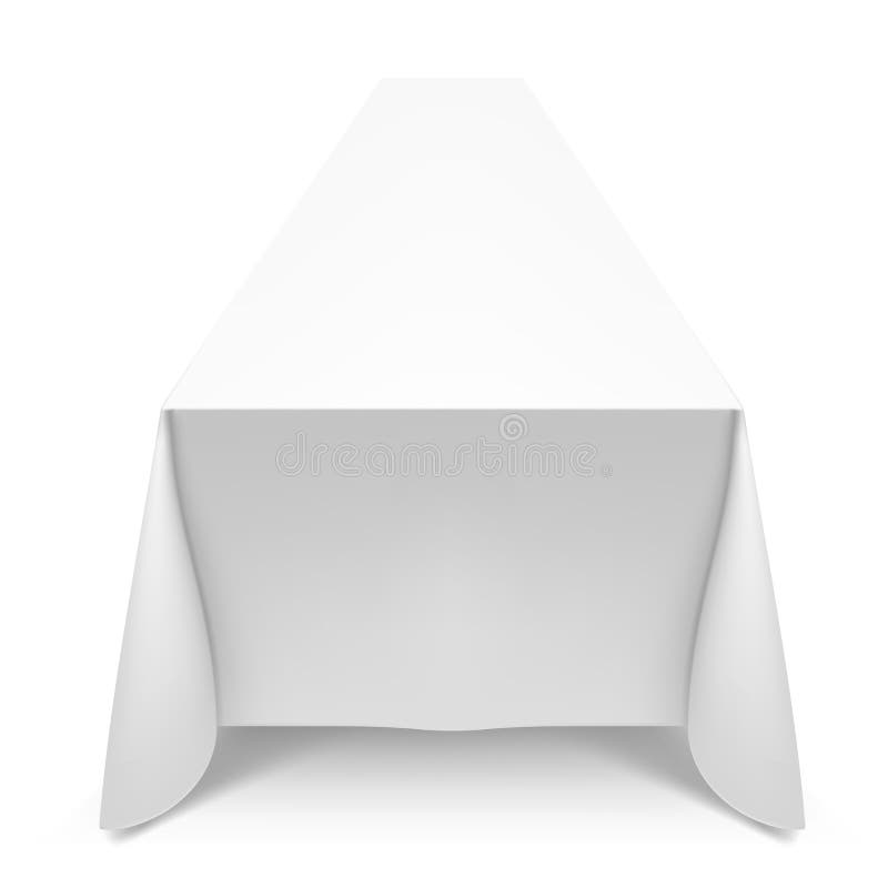 White tablecloth stock vector. Illustration of home, craft - 32440204