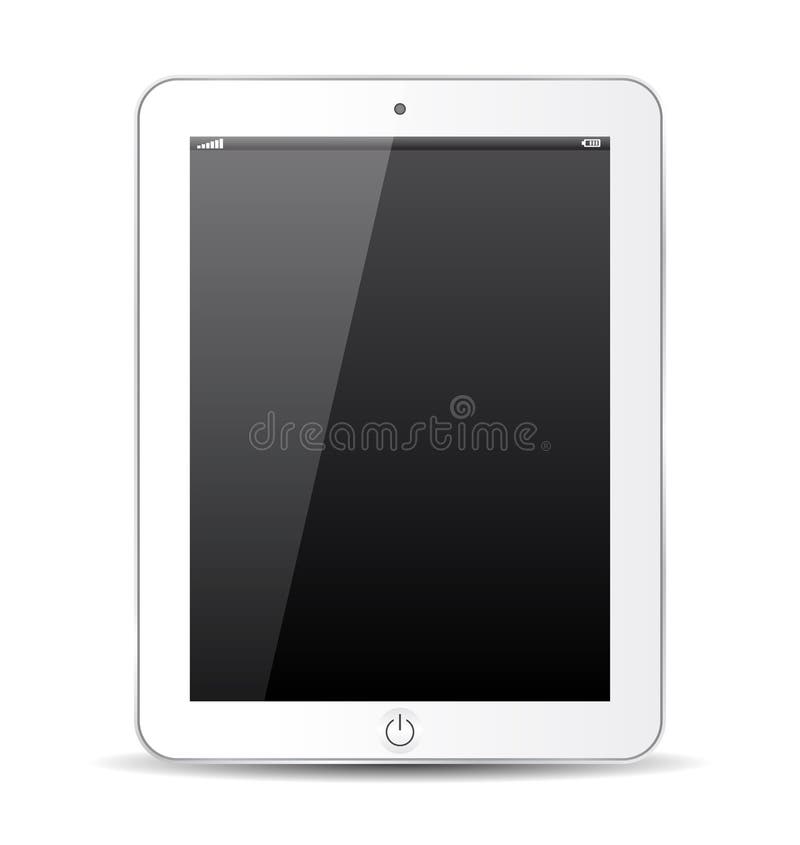 Set Of White Tablet Computers Stock Vector - Illustration of digital ...