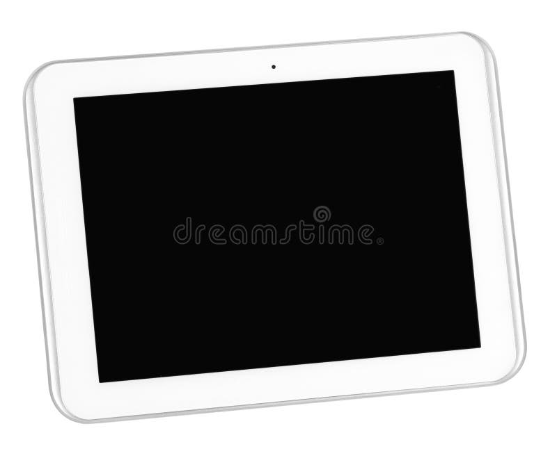 Isolated Big Tablet Computer and Mini and Touch Phone Stock Image ...