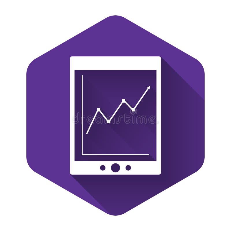 Chart and hexagon stock vector. Illustration of polygon - 231278923
