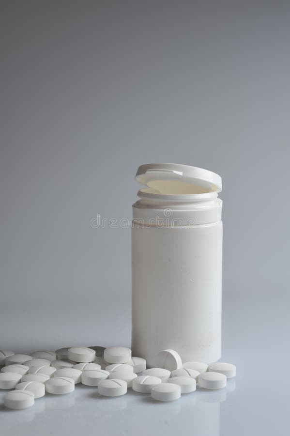 White tablets stock photo. Image of illness, prescription - 16115528