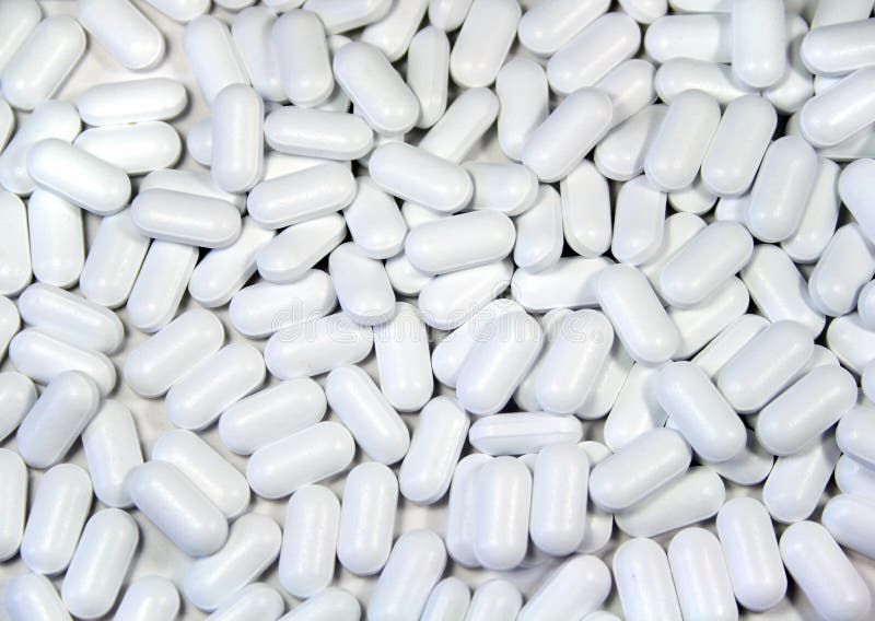 White tablets stock image. Image of aspirin, medicine - 5368743