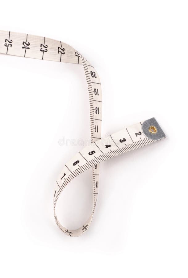 White tape measuring stock photo. Image of instrument - 73891704