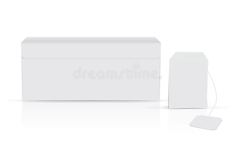 White tea box stock vector. Illustration of beverage - 85040986