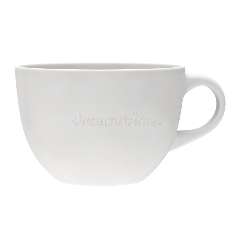 White tea cup stock illustration. Illustration of home - 56016075