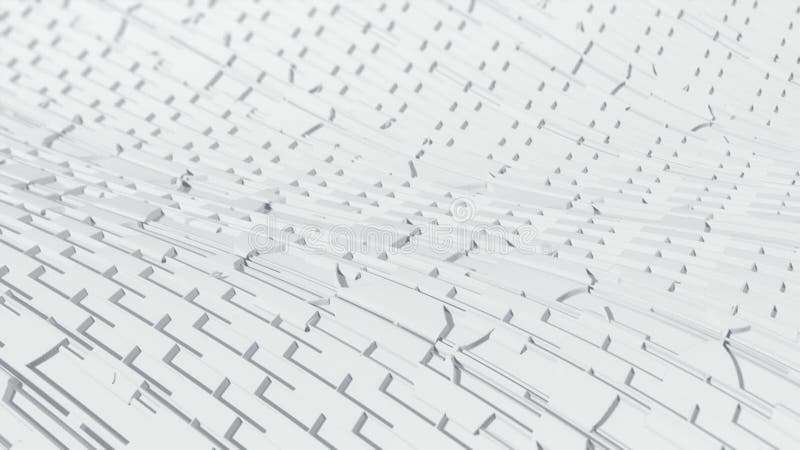 White Techno Loop Motion Background Stock Footage - Video of whiteness ...