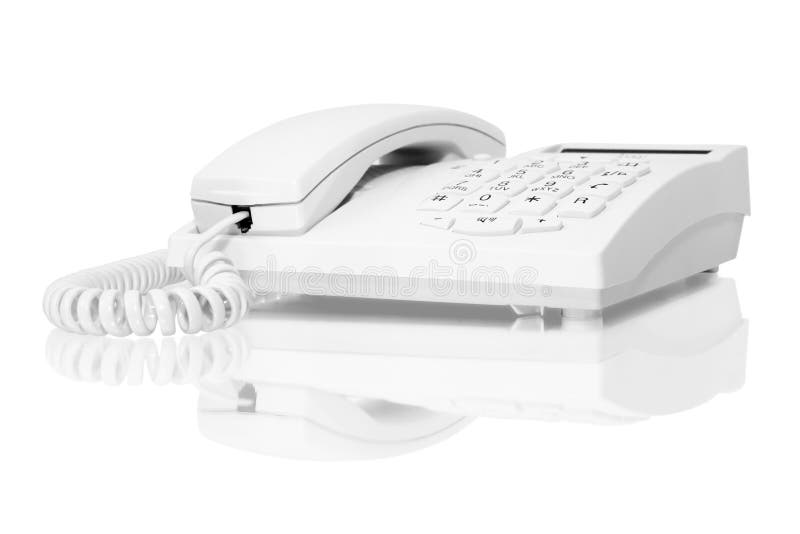 White telephone stock photo. Image of keypad, correspondence - 2715880