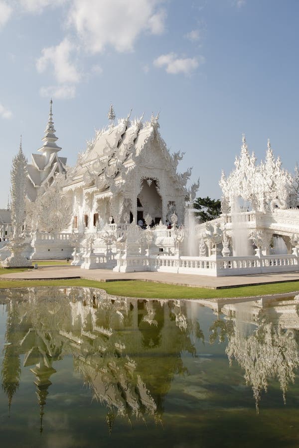 White Temple stock image. Image of chiang, tropical, traditional - 19747215