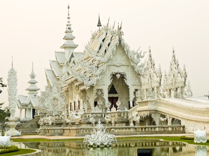 White temple stock photo. Image of asian, holy, hand - 25462044