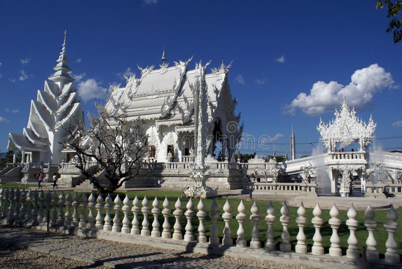 White temple stock image. Image of pilgrimage, religion - 5810587