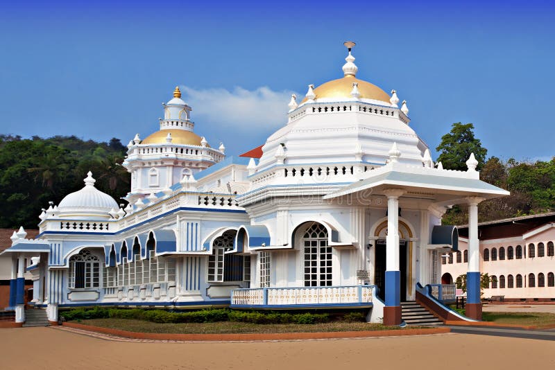 White temple stock image. Image of india, asian, mask - 34796885