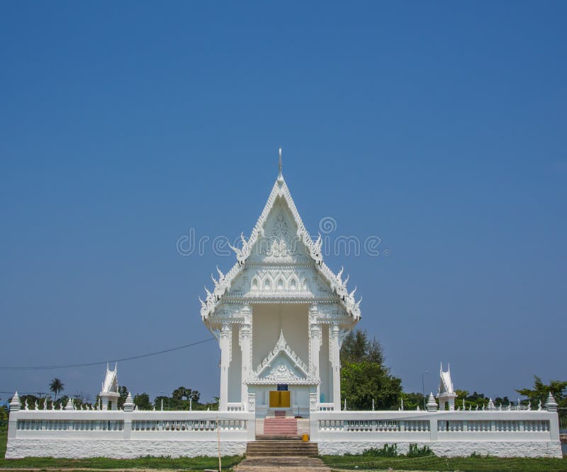 White Temple stock image. Image of structure, spirituality - 39023475