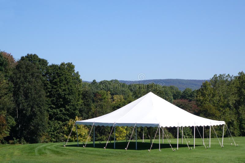 White tent stock photo. Image of canvas, marquee, background - 45184558