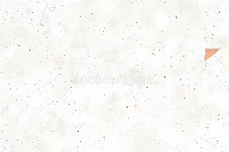 White Terrazzo Seamless Pattern Background Stock Illustration ...